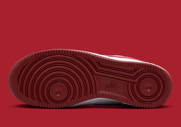 Nike Air Force 1 White Adobe Team Red Dragon Red FQ7626-100 ...