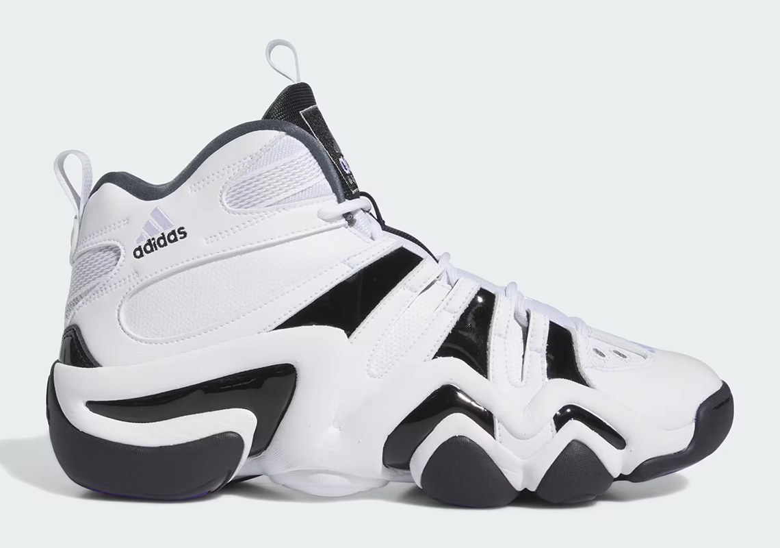 adidas Crazy 8 "Cloud White/Core Black/Collegiate Purple" IE7198 ...