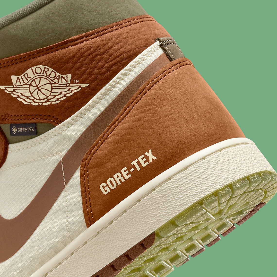 Air Jordan 1 Element Gore-Tex "Brown/Olive" DB2889-102 | SneakerNews.com