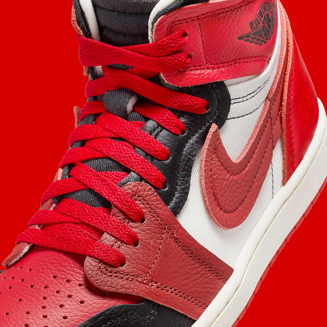 Air Jordan 1 High MM "Sport Red/Black" - FB9891-600 | Sneaker News