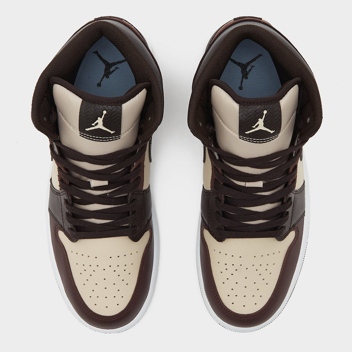 Air Jordan 1 Mid "Basket Weave" Release Date | SneakerNews.com