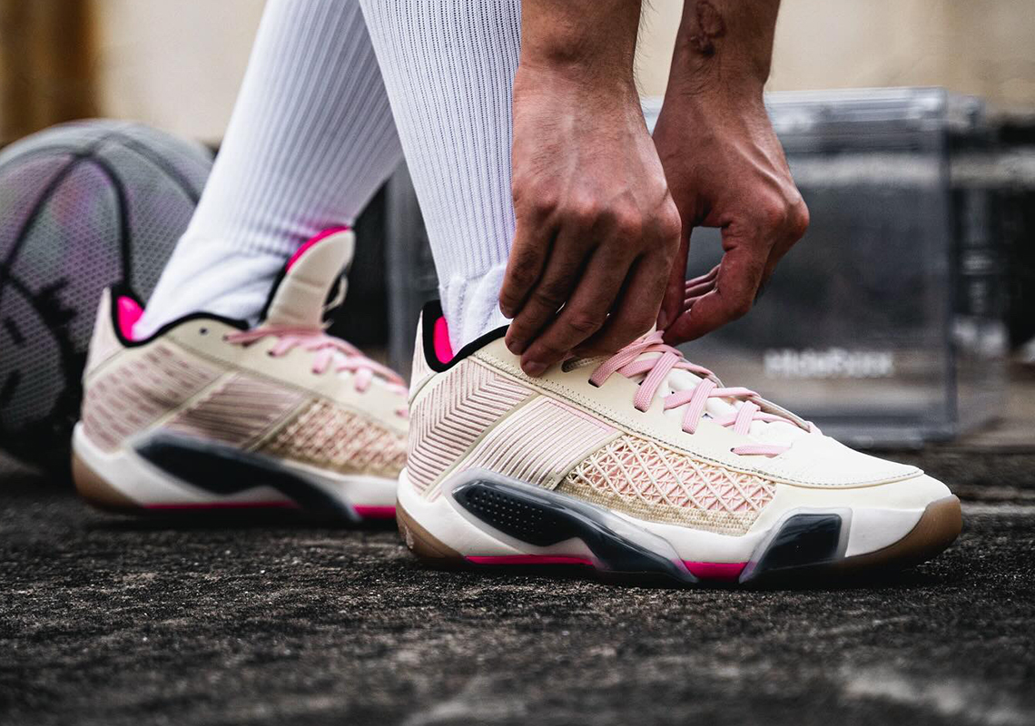 Air Jordan 38 Low "Sail/Pink" Release Date | SneakerNews.com