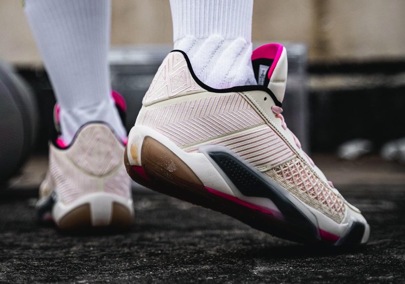 Air Jordan 38 Low "Sail/Pink" Release Date | SneakerNews.com