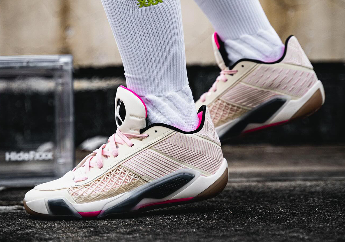 Air Jordan 38 Low "Sail/Pink" Release Date | SneakerNews.com
