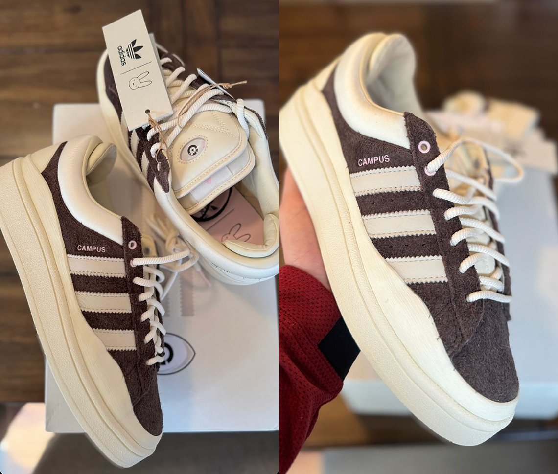 Bad Bunny adidas Campus "Brown" ID2534 | SneakerNews.com