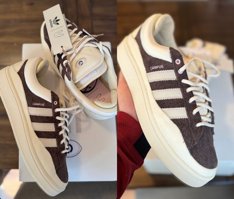 Bad Bunny adidas Campus "Brown" ID2534 | SneakerNews.com