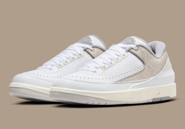 Air Jordan 2 Low "Python" 2024 Release Date DV9956-100 | SneakerNews.com