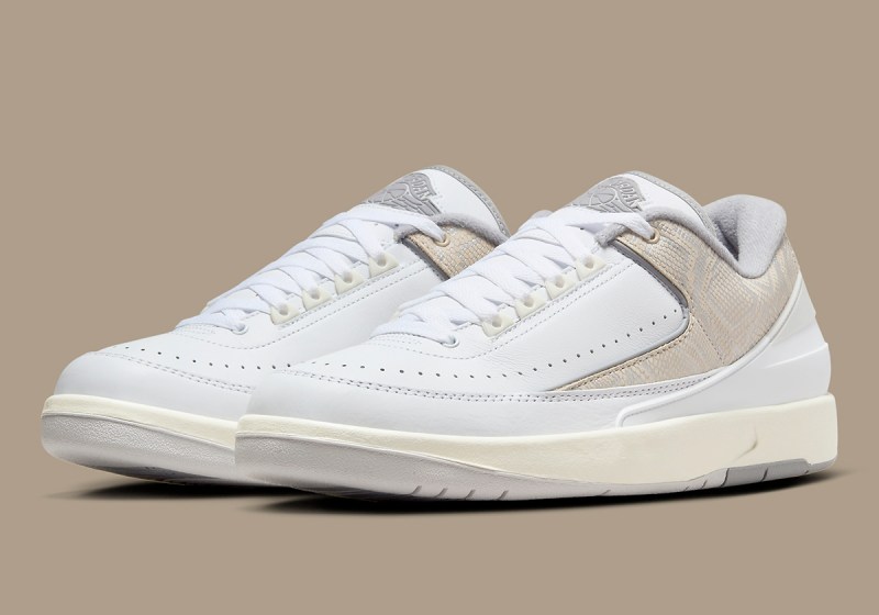 Air Jordan 2 Low "Python" 2024 Release Date DV9956-100 | SneakerNews.com