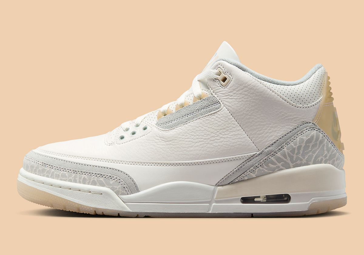 Air Jordan 3 Craft "Ivory" FJ9479-100 | SneakerNews.com