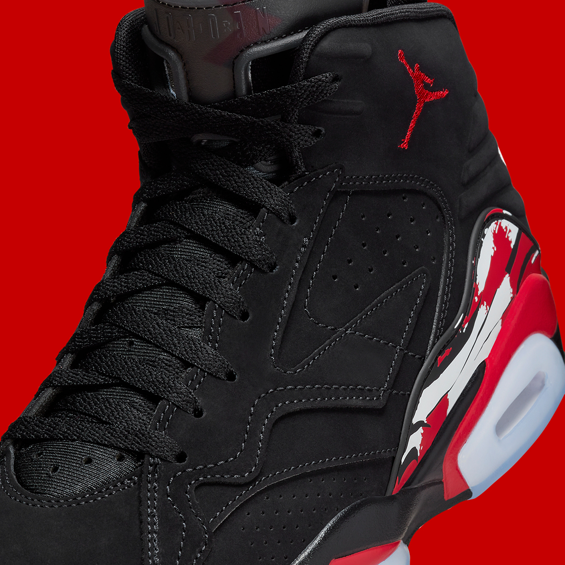 Jordan MVP "Black/Varsity Red" - DZ4475-061 | Sneaker News