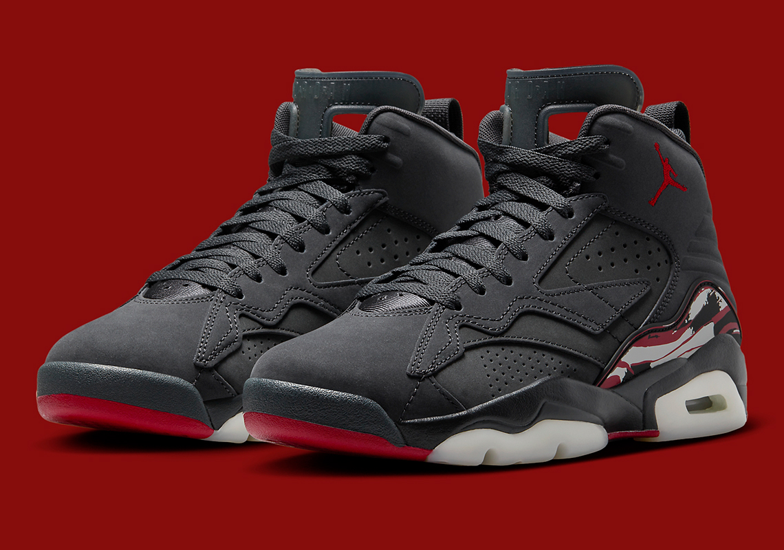 Jordan MVP 678 "Dark Grey/Red" Release - FB9019-006 | Sneaker News