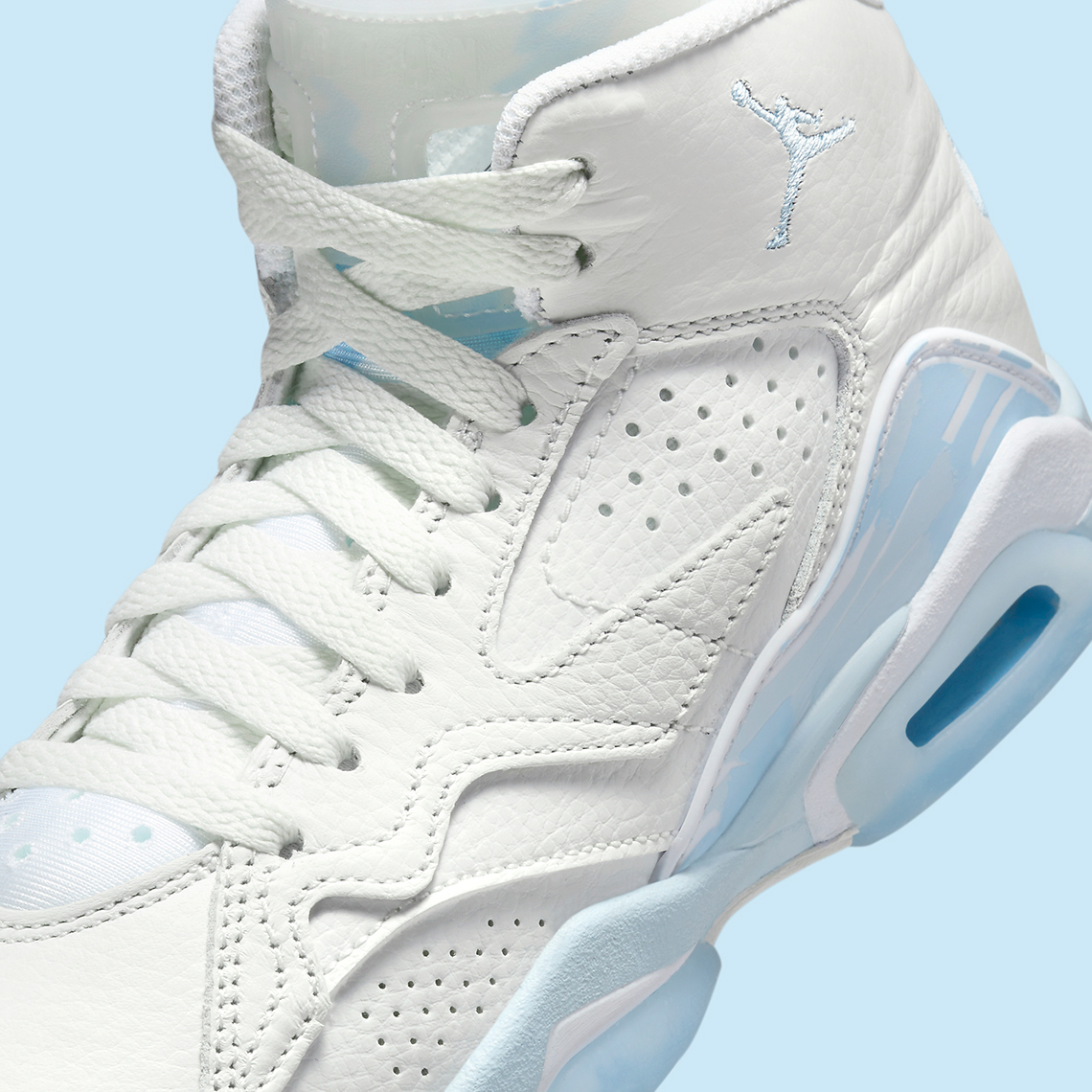 Kid's Jordan MVP 678 "Summit White/Blue Tint" - DZ5577-104 | Sneaker News