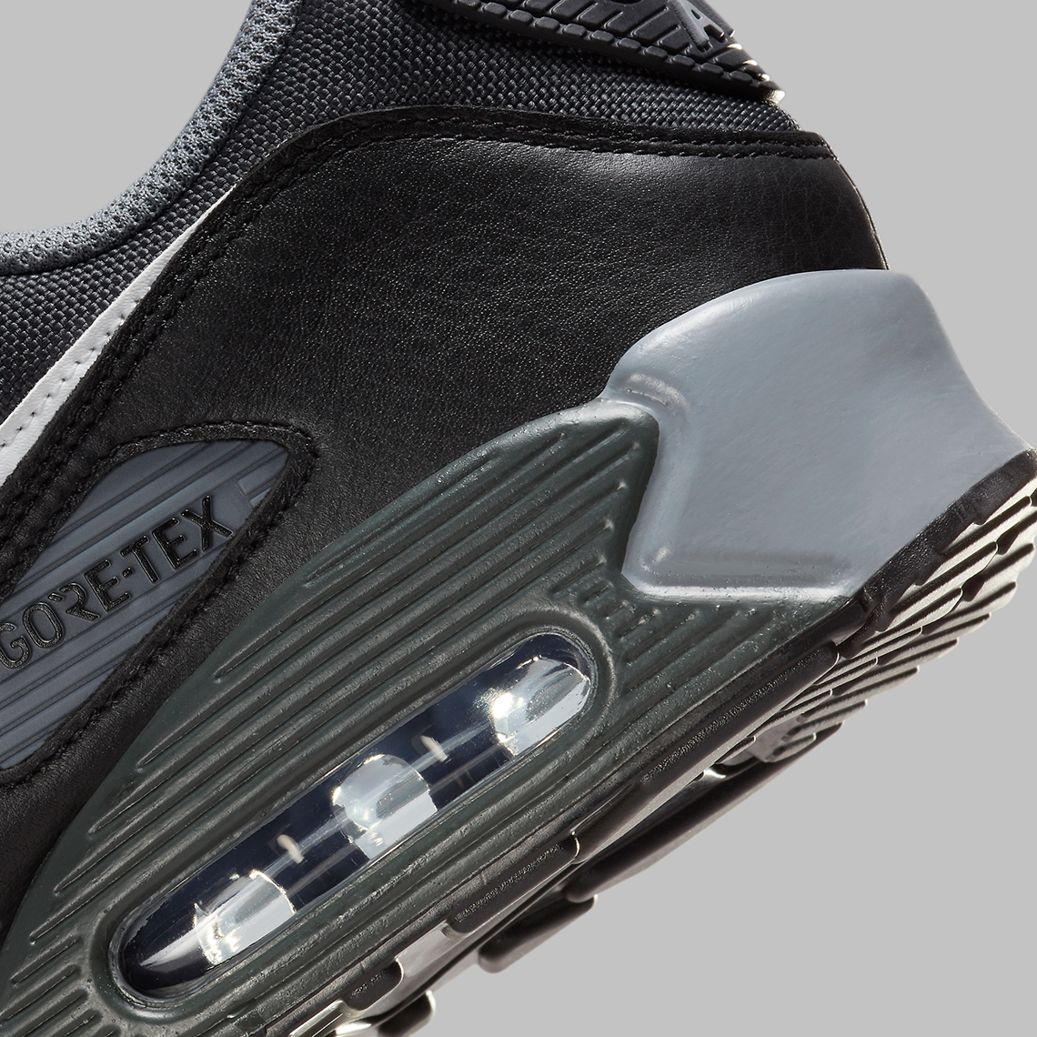 Nike Air Max 90 GORE-TEX Black/Grey "FD5810-002" | SneakerNews.com