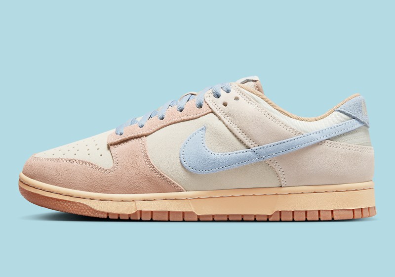 Nike Dunk Low "Coconut Milk/Light Armory Blue" HF0106-100 | SneakerNews.com
