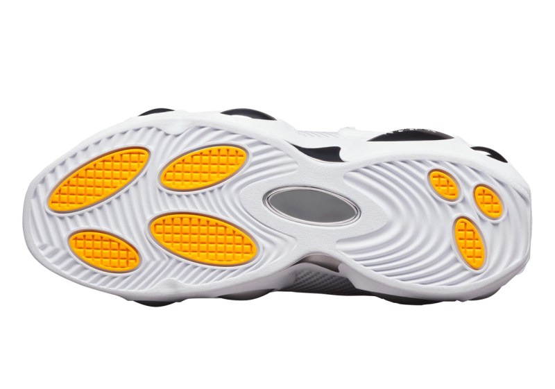 Nike Nocta Glide "Triple White" "Crimson" Release Details | SneakerNews.com