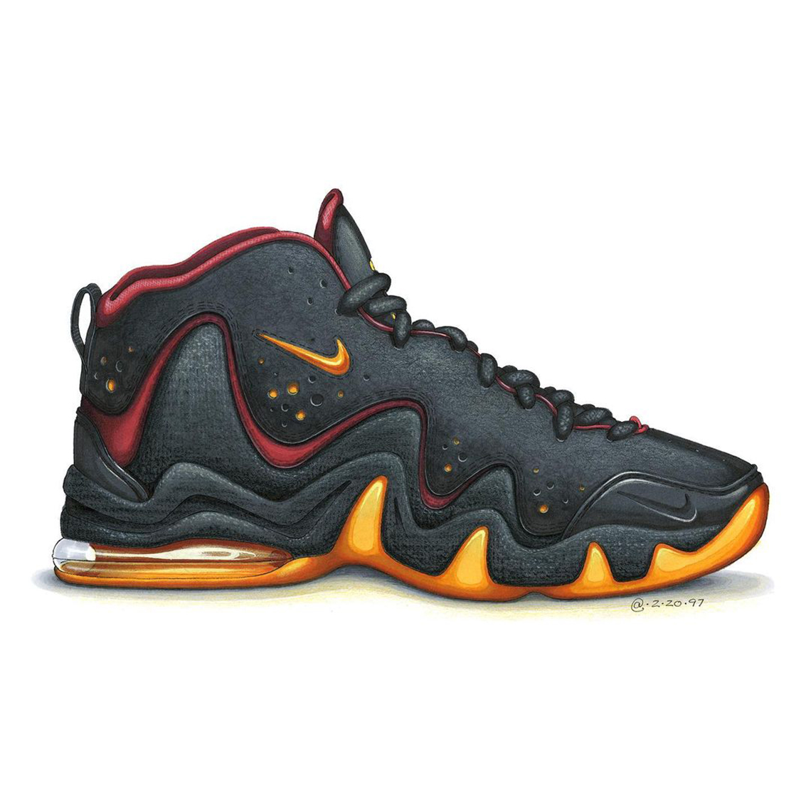 Nike Outdoor Basketball Shoe Unreleased Sample Aaron Cooper ...