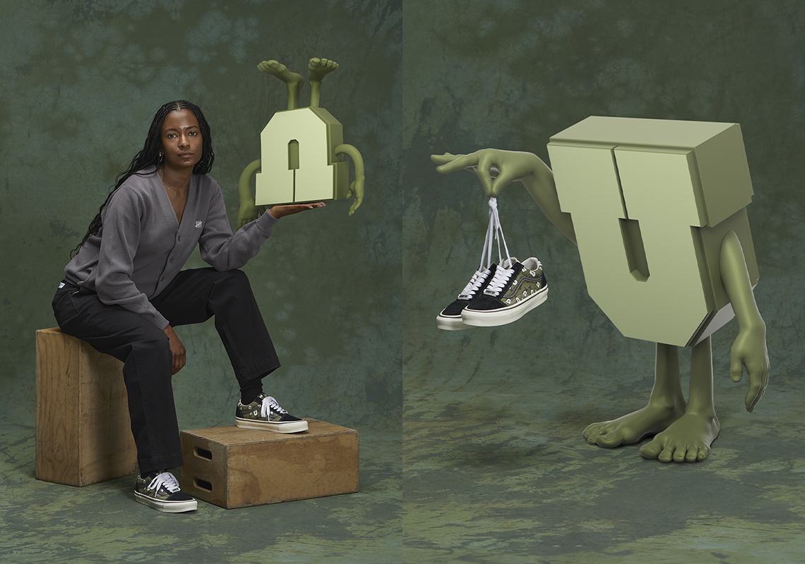 Undefeated Vans Old Skool LX U-Man "Grasshopper" | SneakerNews.com