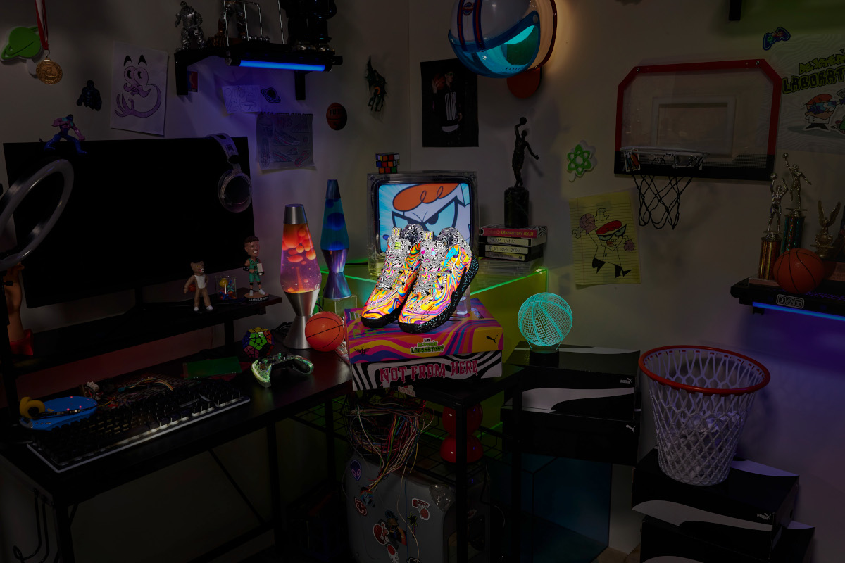 Dexter's Laboratory x PUMA MB.03 | SneakerNews.com