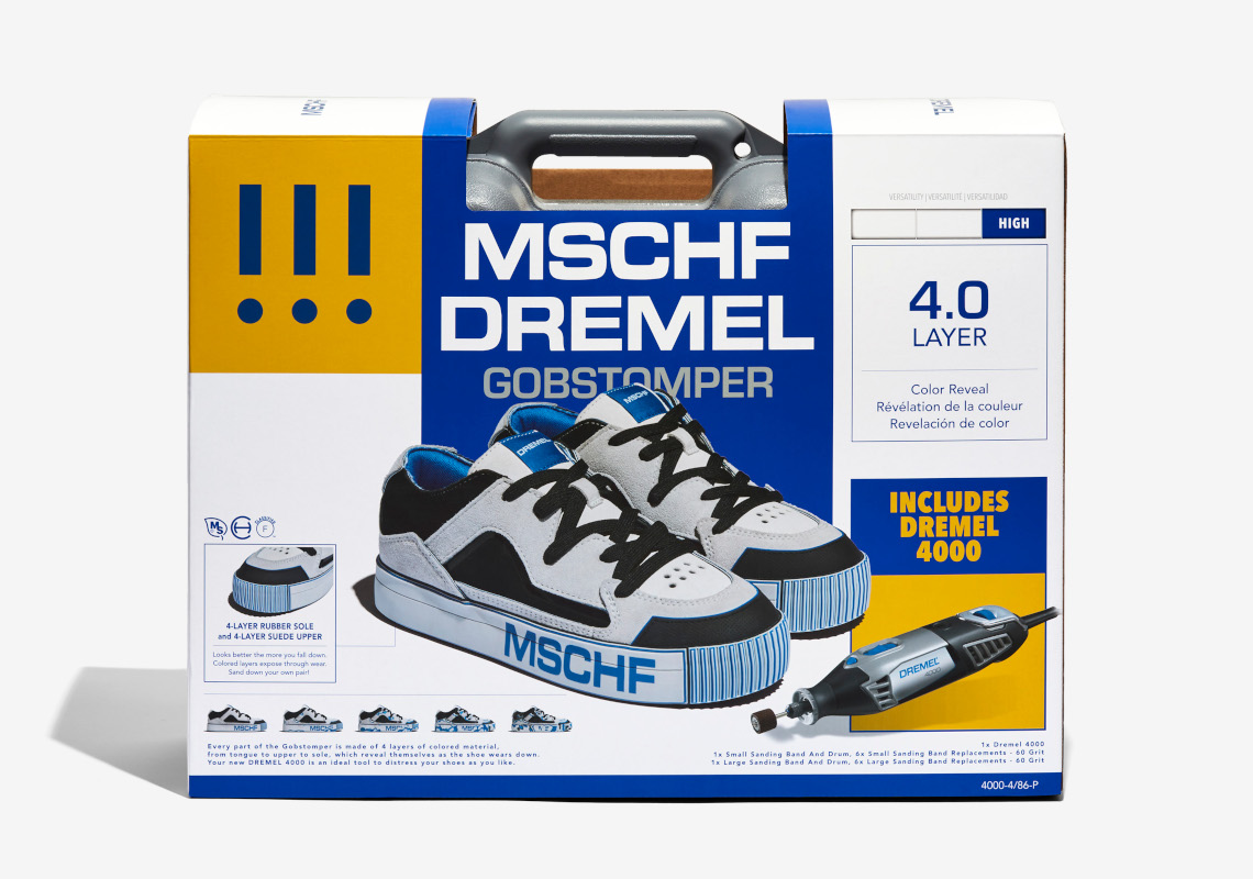 MSCHF's Next Shoe Includes A Dremel 4000 Tool | Sneaker News
