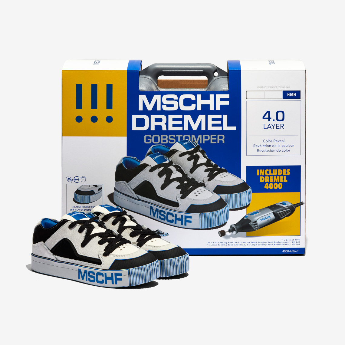 MSCHF's Next Shoe Includes A Dremel 4000 Tool | Sneaker News