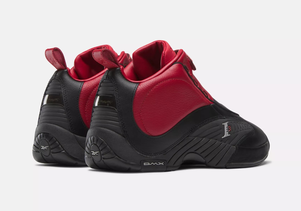 Reebok's Answer IV Returns In "Black/Flash Red" | Sneaker News