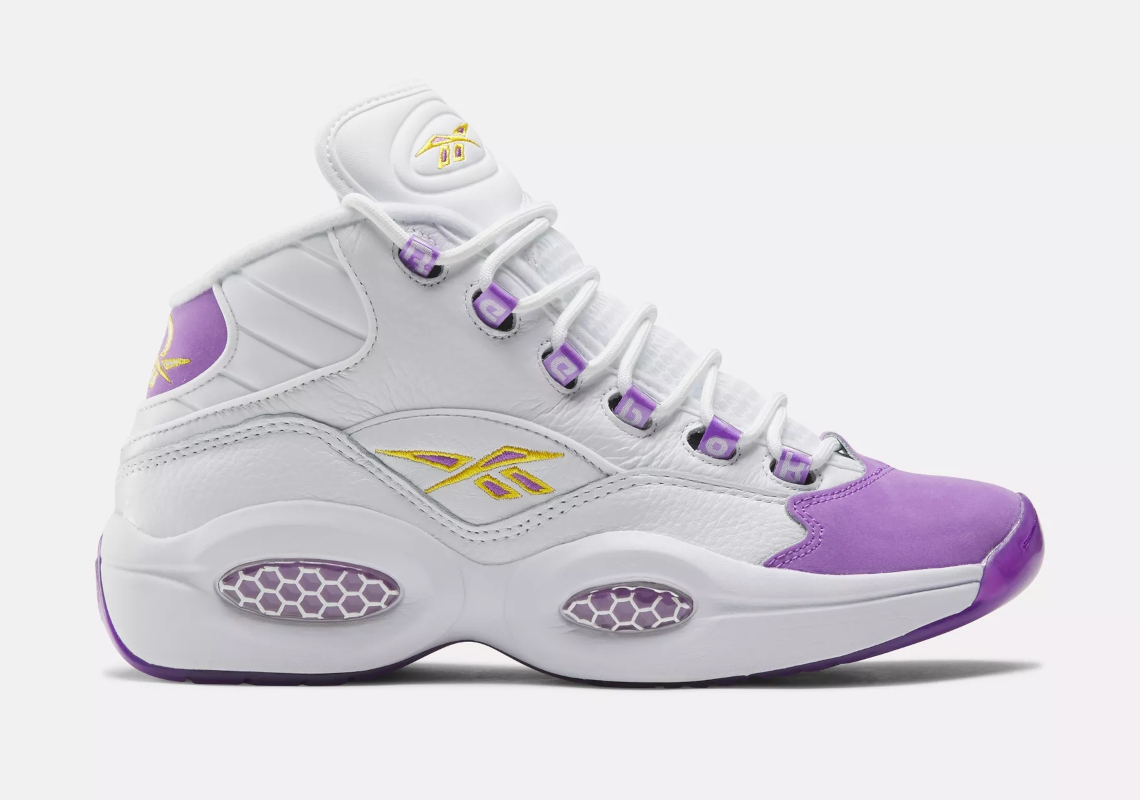 A Purple Lakers Reebok Question Mid Appears | Sneaker News
