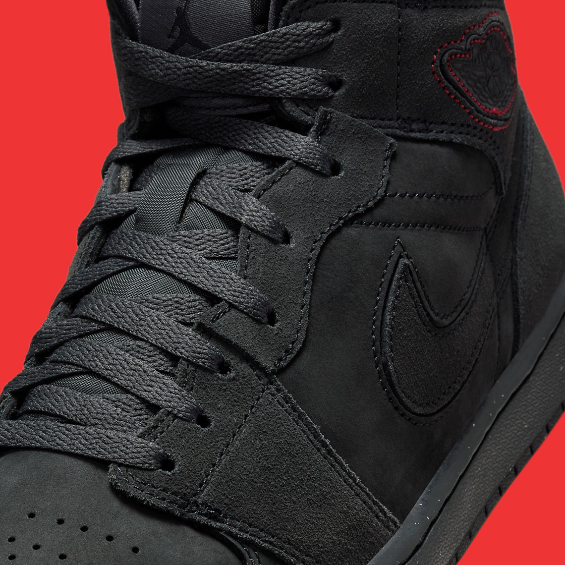 Air Jordan 1 Mid "Monochrome Black" | SneakerNews.com