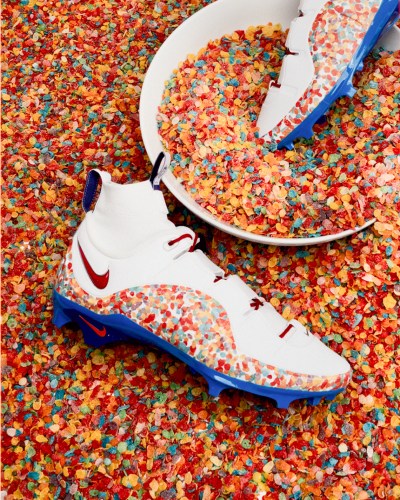 Nike LeBron 4 "Fruity Pebbles" Cleats | SneakerNews.com