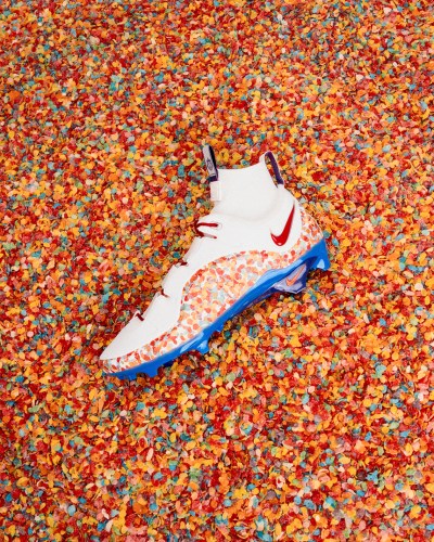 Nike LeBron 4 "Fruity Pebbles" Cleats | SneakerNews.com