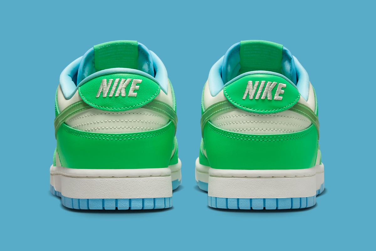 Nike's Dunk Low Appears In "Green Shock" Flavor | Sneaker News