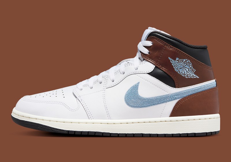 Air Jordan 1 Mid SE "Embroidered" | SneakerNews.com
