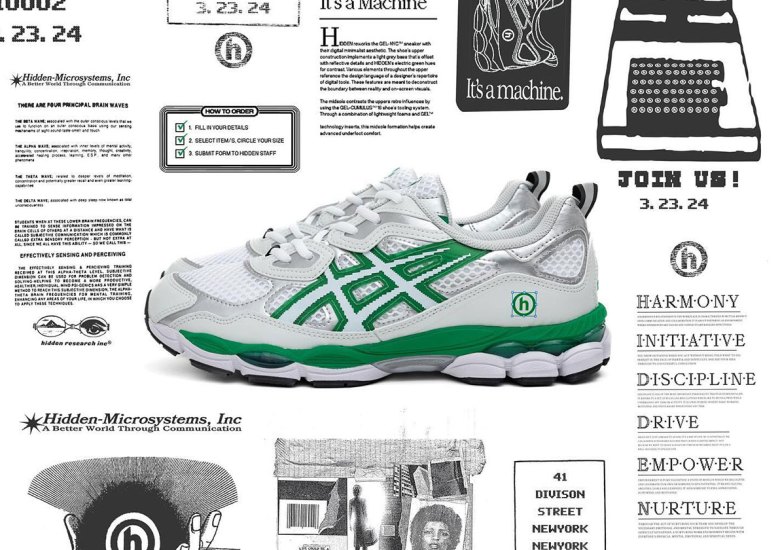 HIDDEN x ASICS GEL-NYC Release Date | Sneaker New