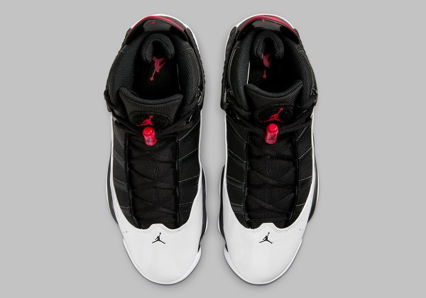 Jordan 6 Rings "Black/White/University Red" 322992-067 | SneakerNews.com