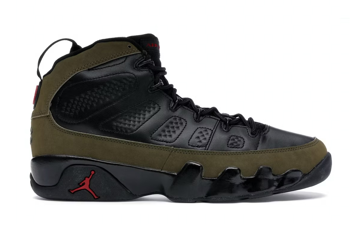 Jordan 9 Olive Release Information 2024 | SneakerNews.com