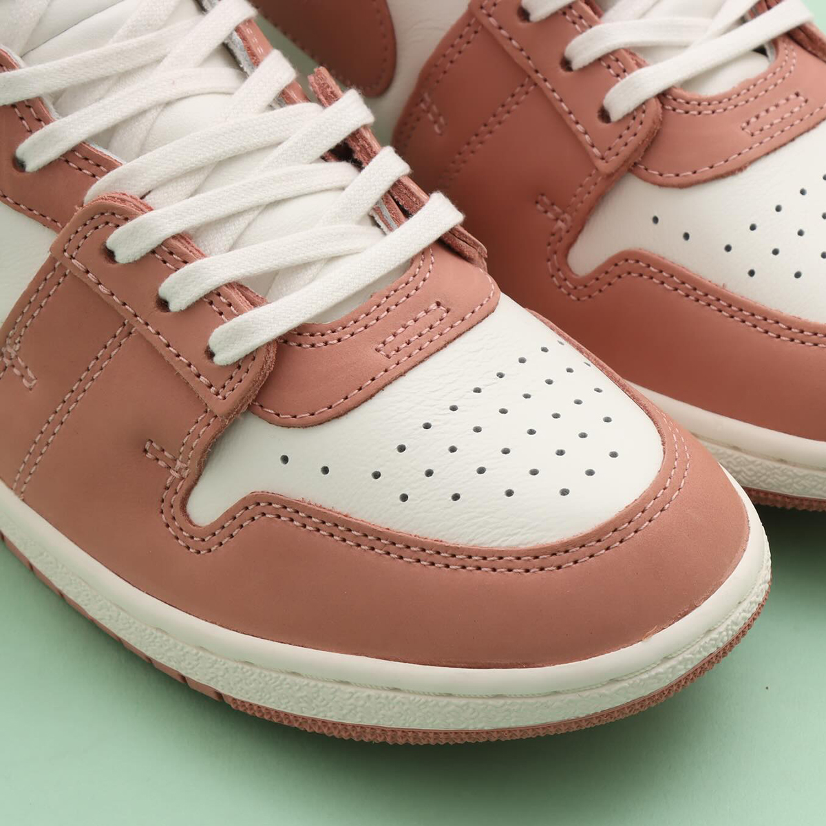 Jordan Air Ship "Rust Pink/Sail" | SneakerNews.com