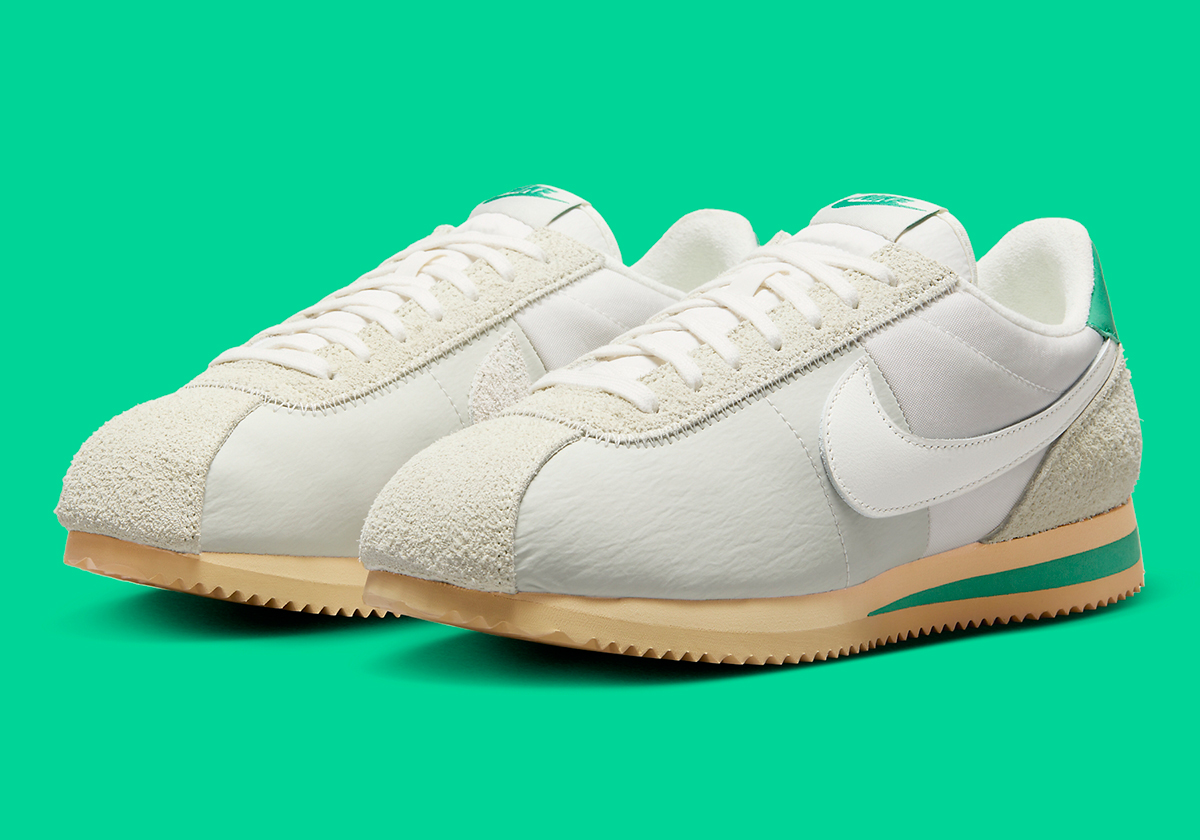 The Nike Cortez Returns In "Sail/Stadium Green" | Sneaker News