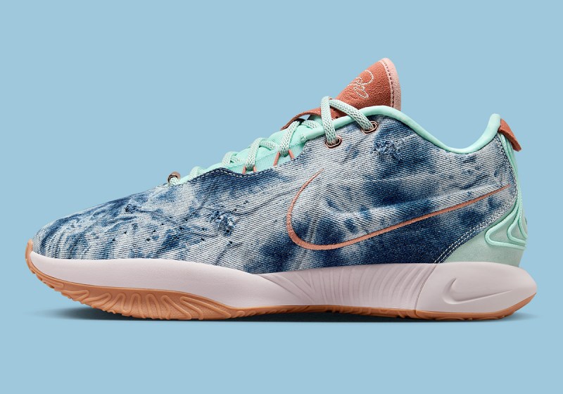 Nike LeBron 21 "Denim/Aragonite" | SneakerNews.com