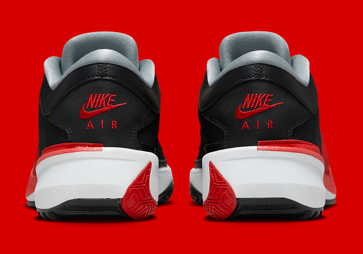 Nike Zoom Freak 5 "Black/Red/Grey" | SneakerNews.com