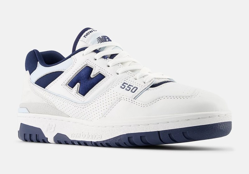 New Balance 550 "Navy/Quarry Blue" BB550NQB | SneakerNews.com