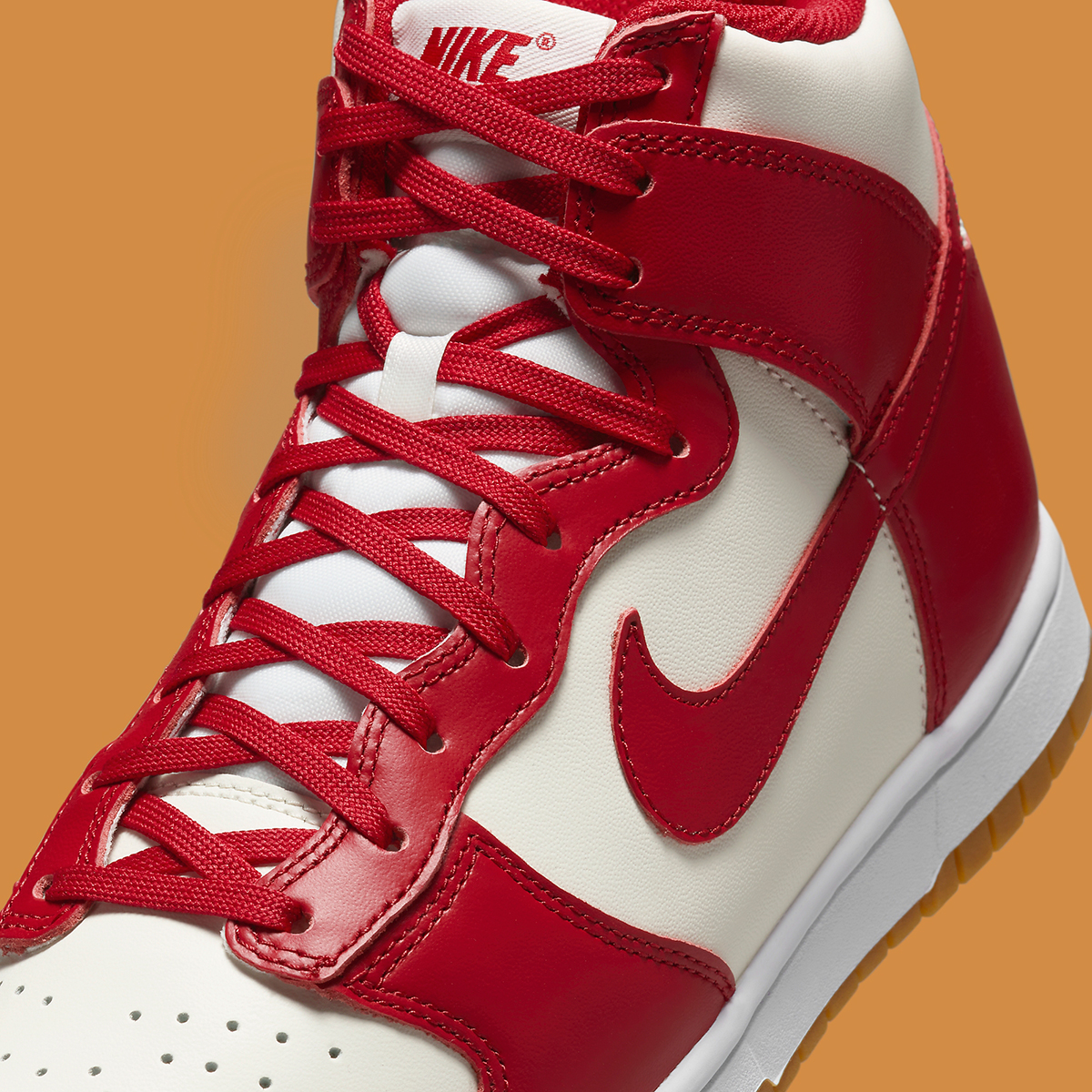 Nike Dunk High WMNS "Gym Red/Gum" DD1869-114 | SneakerNews.com