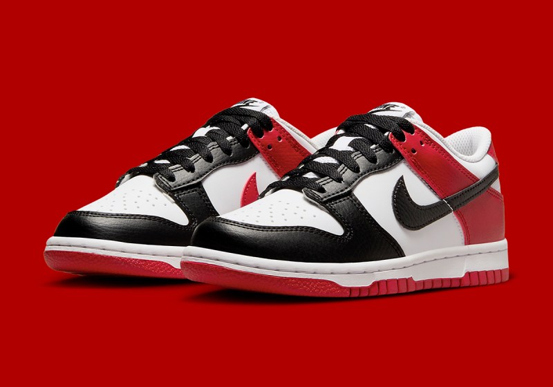 Nike Dunk Low "Black Toe" For Kids | SneakerNews.com
