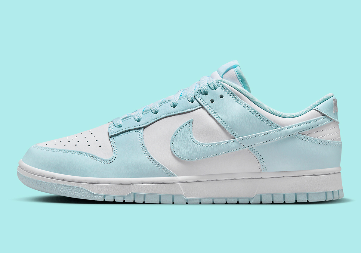 Nike Dunk Low "White/Glacier Blue" | SneakerNews.com