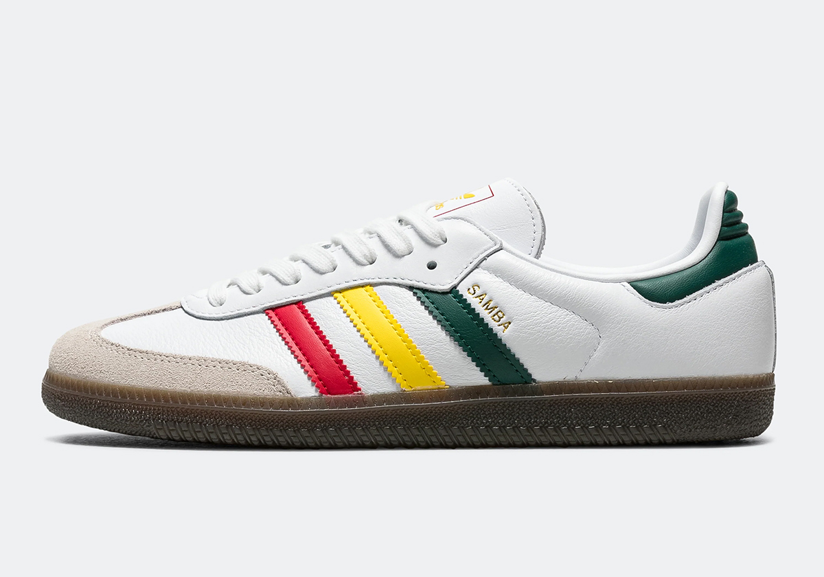 adidas Samba OG "Reggae Pack" | SneakerNews.com