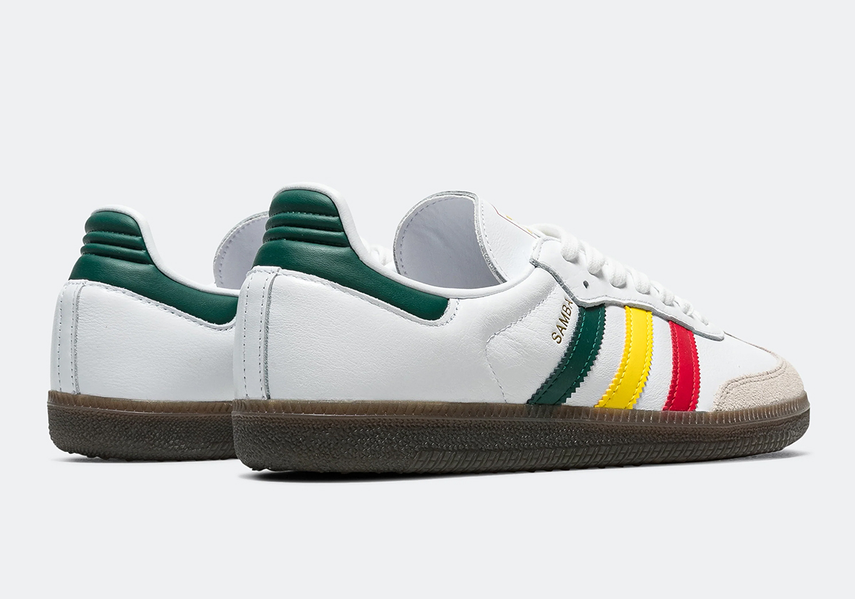 adidas Samba OG "Reggae Pack" | SneakerNews.com
