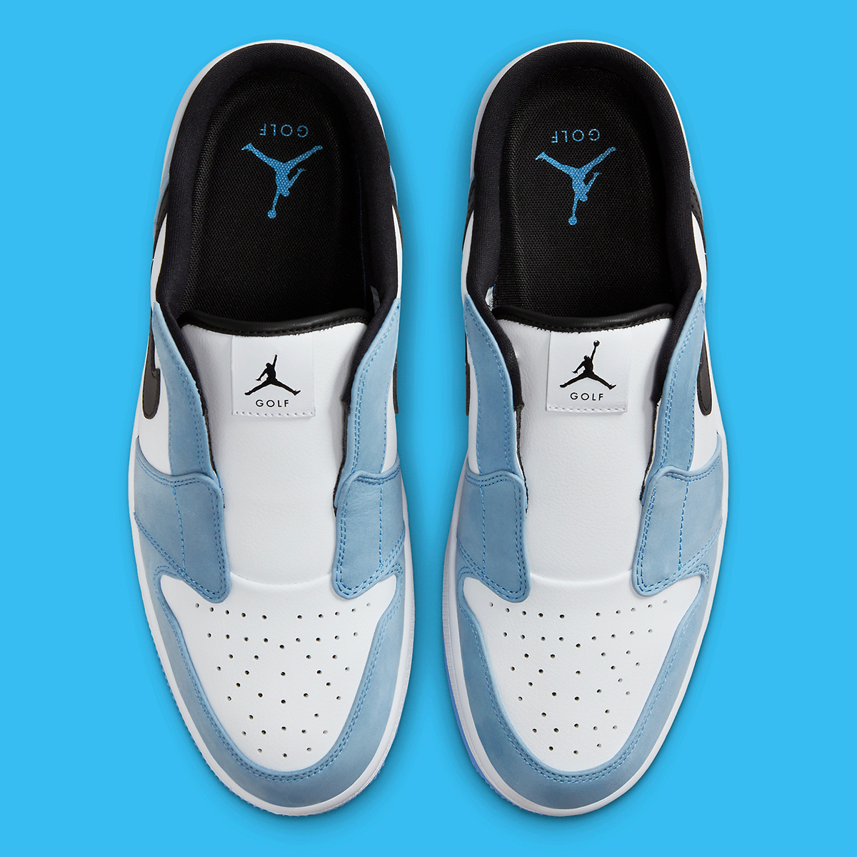 Air Jordan 1 Golf Mule "University Blue" FJ1214-400 | SneakerNews.com