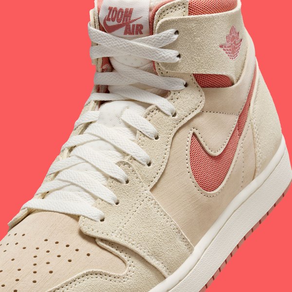 Air Jordan 1 Zoom CMFT "Tan/Salmon" DV1307-102 | SneakerNews.com