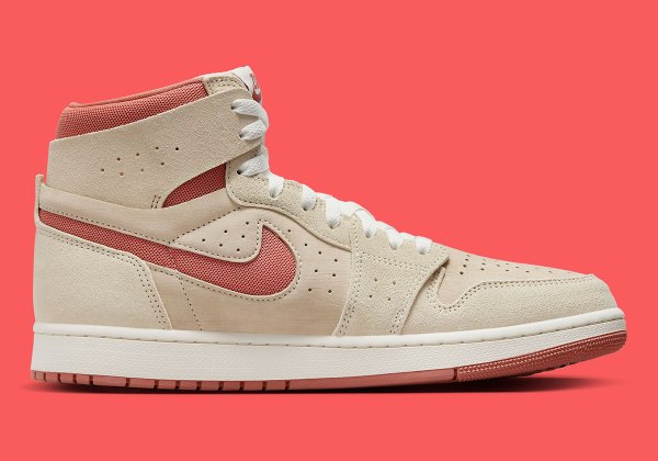 Air Jordan 1 Zoom CMFT "Tan/Salmon" DV1307-102 | SneakerNews.com