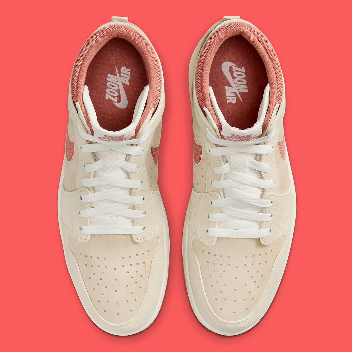 Air Jordan 1 Zoom CMFT "Tan/Salmon" DV1307-102 | SneakerNews.com