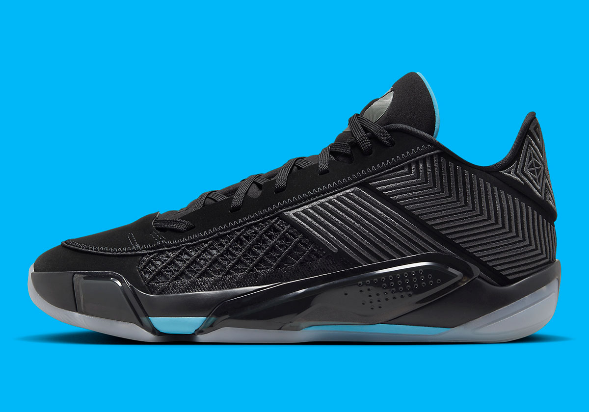 Air Jordan 38 Low "Black/University Blue" FD2326-004 | SneakerNews.com