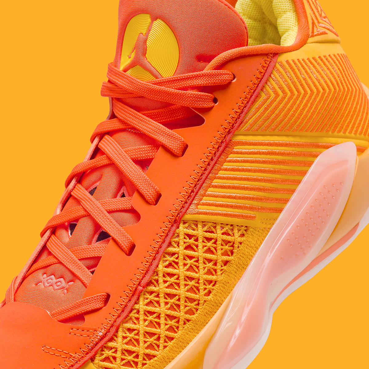 Air Jordan 38 Low "Taxi/Safety Orange" FV3945-700 | SneakerNews.com